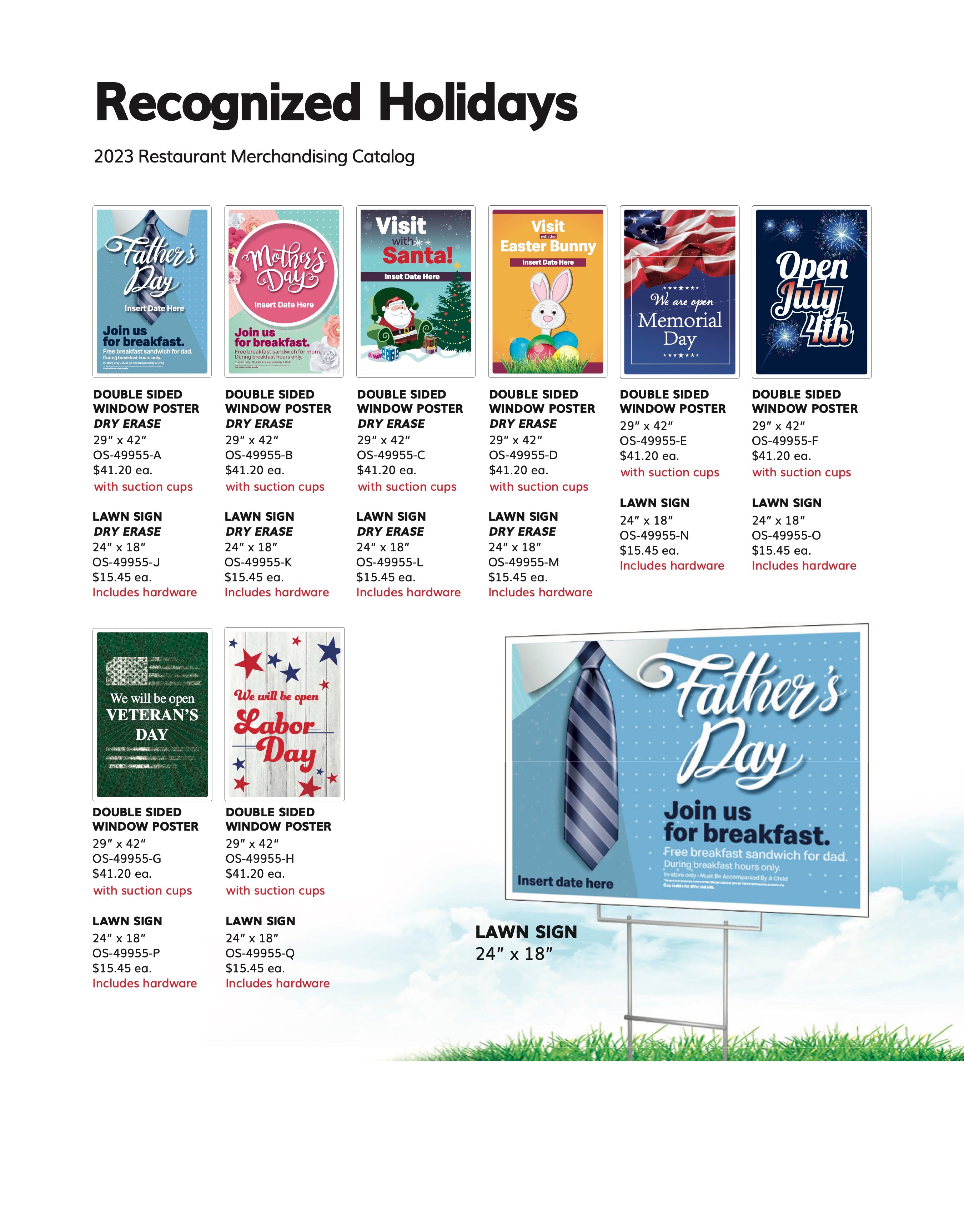 Holiday Signage – OperationalSignage.com