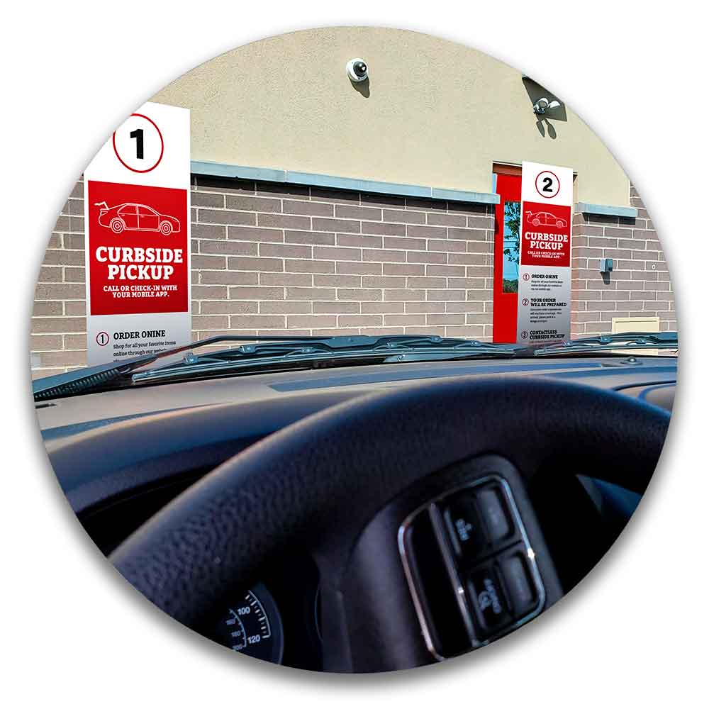 Mobile App & Curbside Pickup - All – OperationalSignage.com