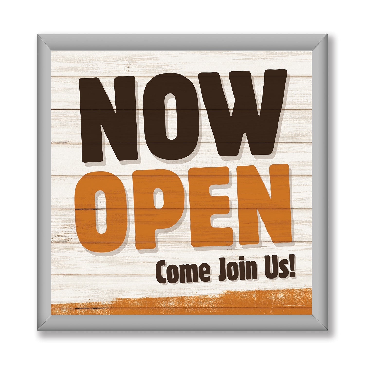 Now Open - Orange – OperationalSignage.com