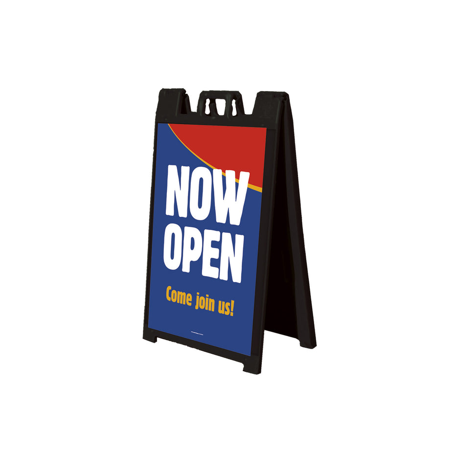 Now Open - Red & Blue – OperationalSignage.com