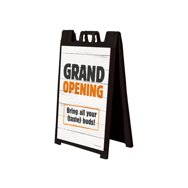 Grand Opening - A-frame Insert - operationalsignage.com ...