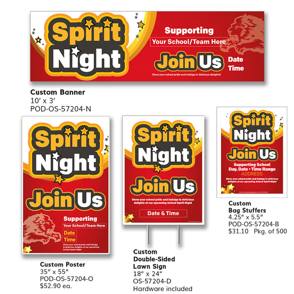 Spirit Night - Deluxe Kit – OperationalSignage.com