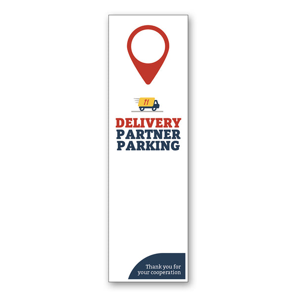 Delivery Partners Tagged "Parking Sign" - OperationalSignage.com