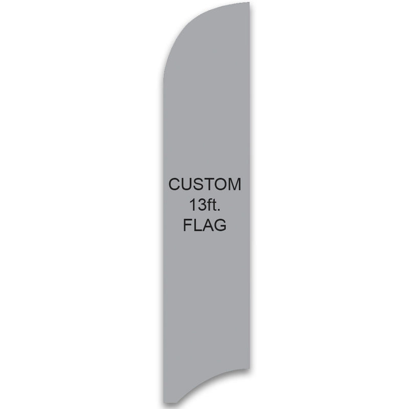 Custom Blade Flag - 13 FT. - OperationalSignage.com