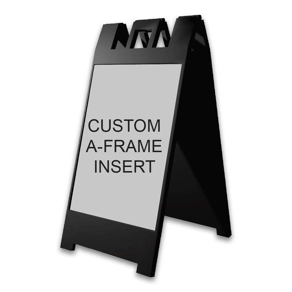 Custom Products Tagged "aframe insert" - OperationalSignage.com