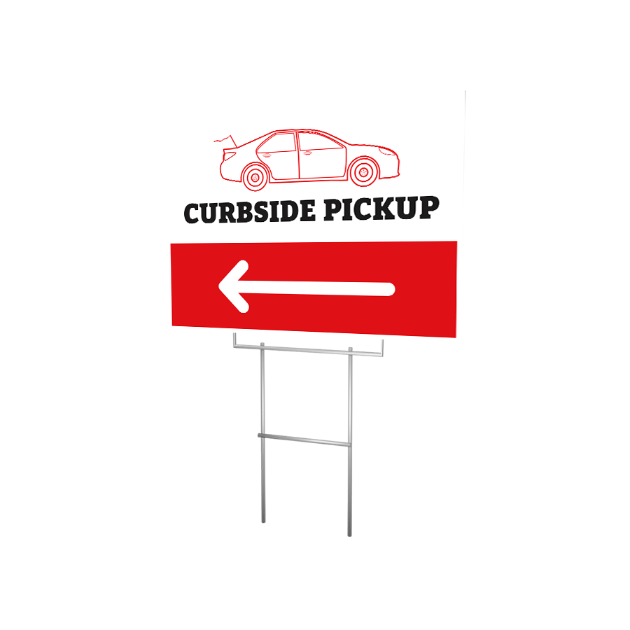 Curbside Pick Up - OperationalSignage.com